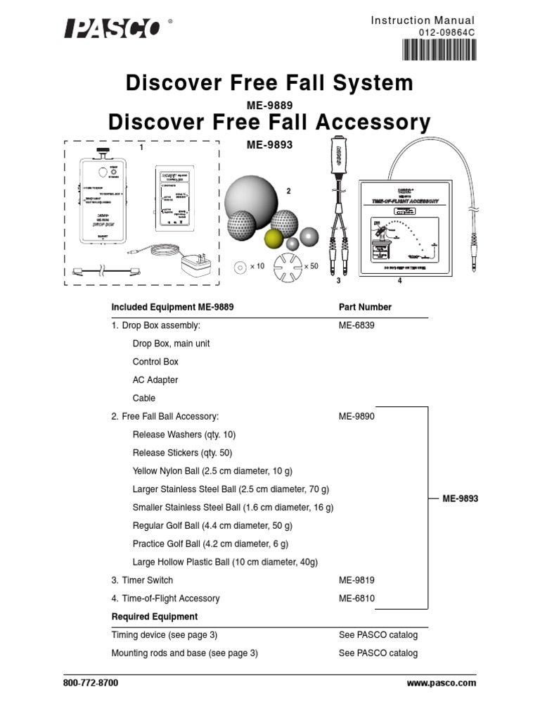 Discover Freefall System Manual ME 9889 PDF | PDF | Trademark | Nature