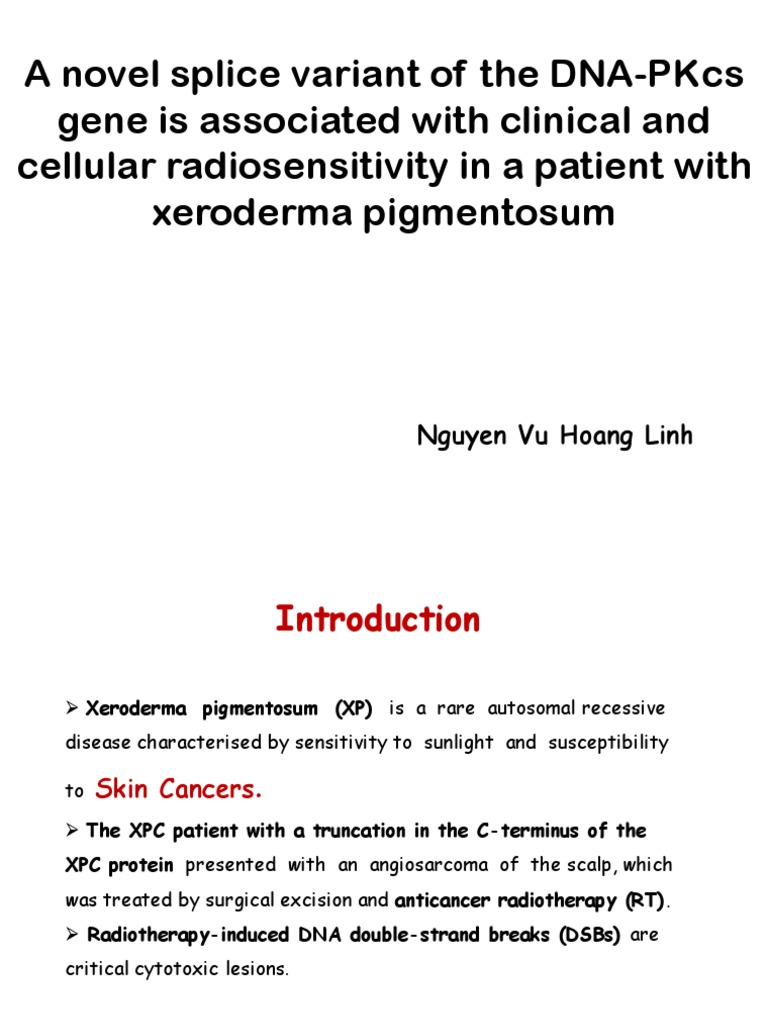 Xeroderma Pigmentosum | PDF | Molecular Cloning | Gene Expression