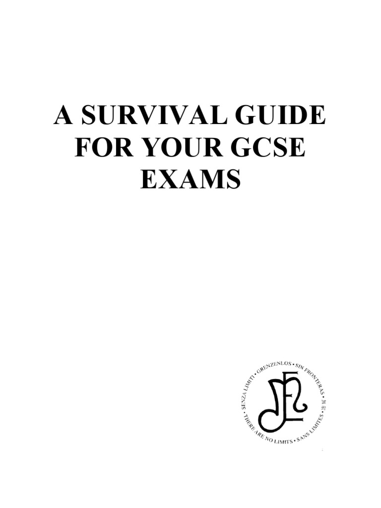 A Survival Guide For Your Gcse Exams | PDF | Question | Test (Assessment)