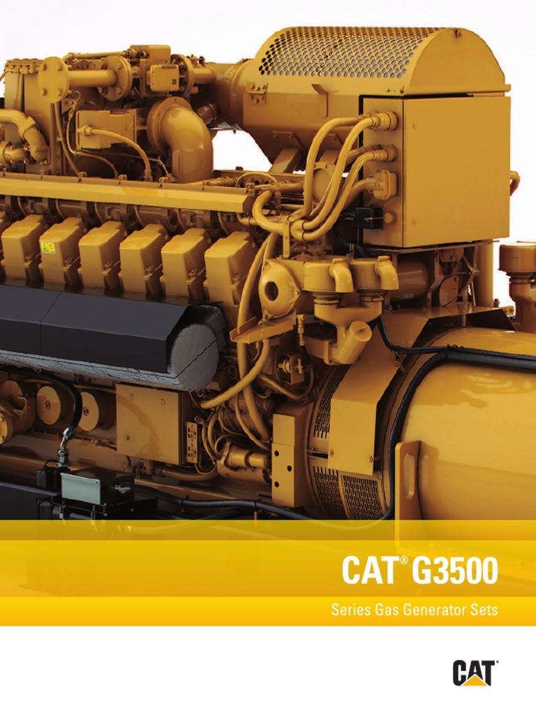 CAT3500G Series Manual PDF | PDF | Natural Gas | Biogas