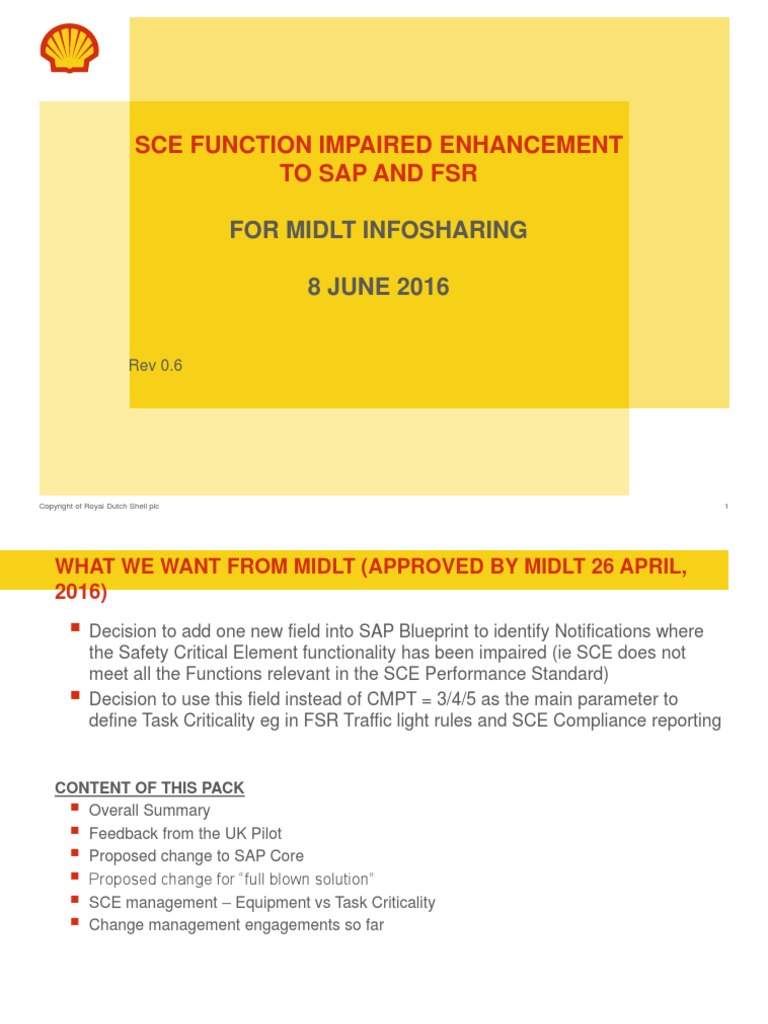 Monthly Infoshare Meeting 02 SCE Impaired Workshop | PDF | Risk ...