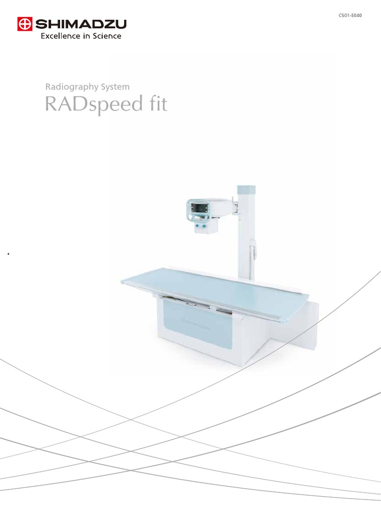 Shimadzu RADspeed Fit | PDF | Radiography | X Ray