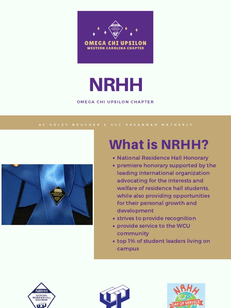 NRHH Presentation 2018 | PDF