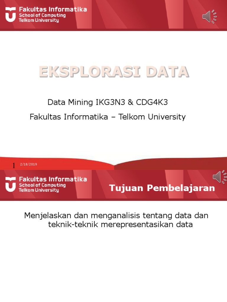 Data Mining - 3 Eksplorasi Data | PDF