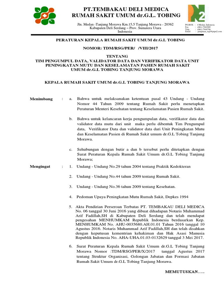 Sk. Pengumpul Dan Validator Data | PDF