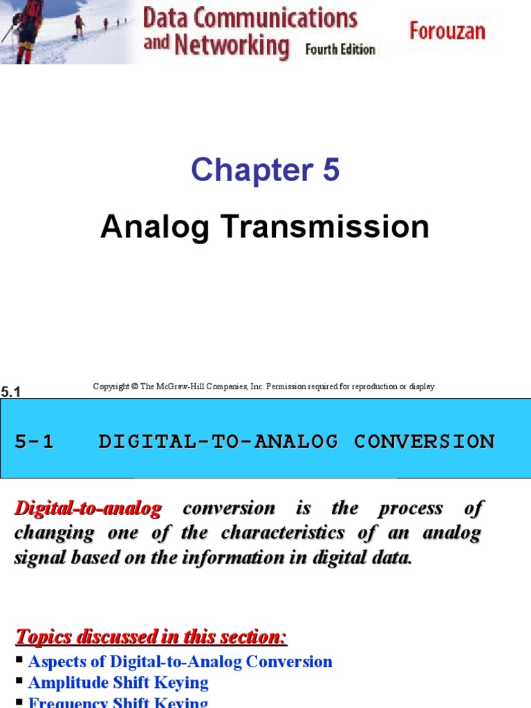 Analog Transmission | PDF | Modulation | Bandwidth (Signal Processing)