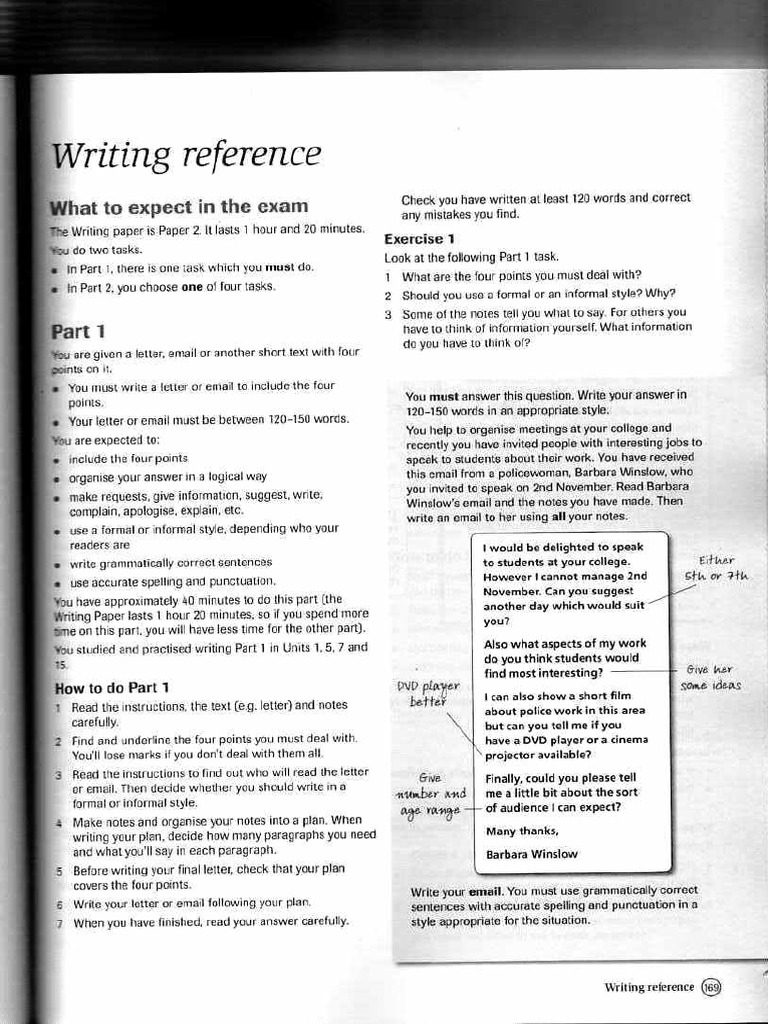 Letter/Email Writing | PDF
