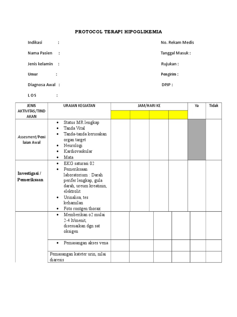 Protokol Terapi Hipertensi | PDF