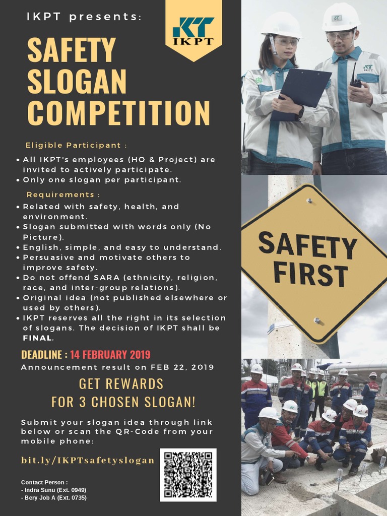 Safety Slogan Competition | PDF