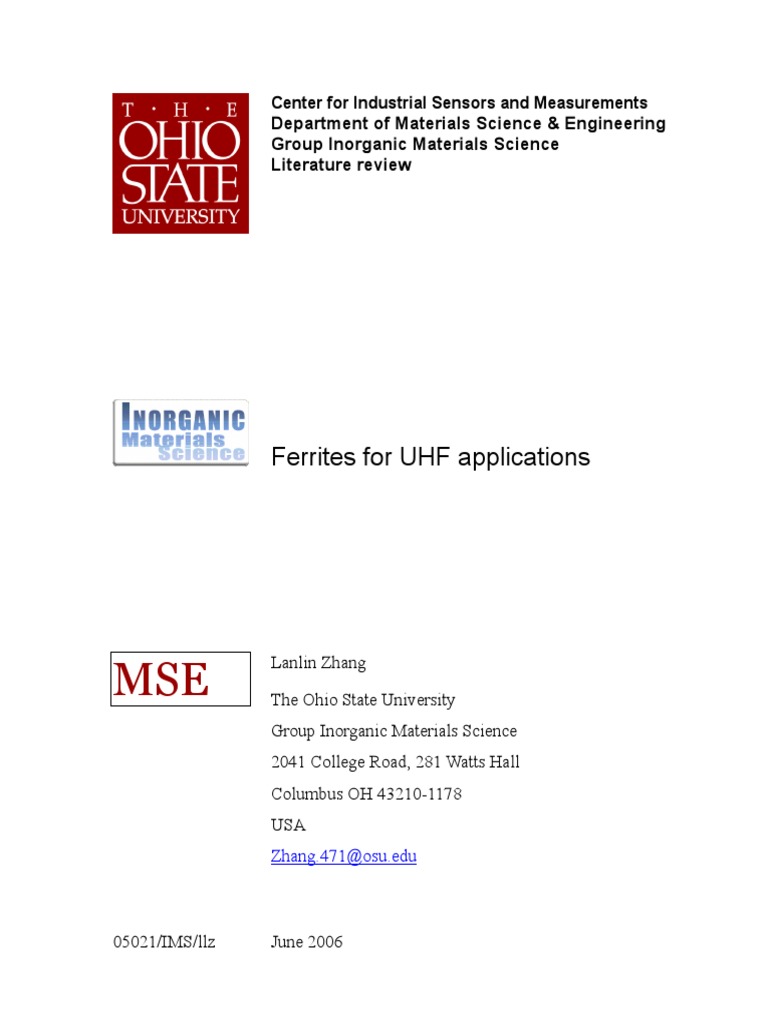 Soft Ferrites | Download Free PDF | Ion | Magnetism