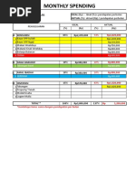 Sheet Tabungan Kaluna | PDF