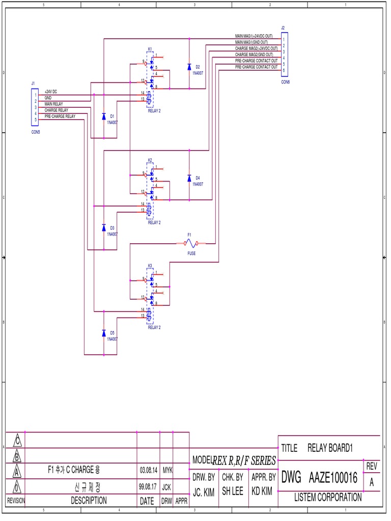 Listem REX 525 Relay Board | PDF