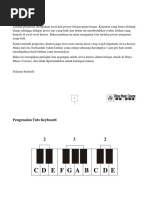 Dasar Not Balok (Nilai Not Dan Penjelasannya) | PDF