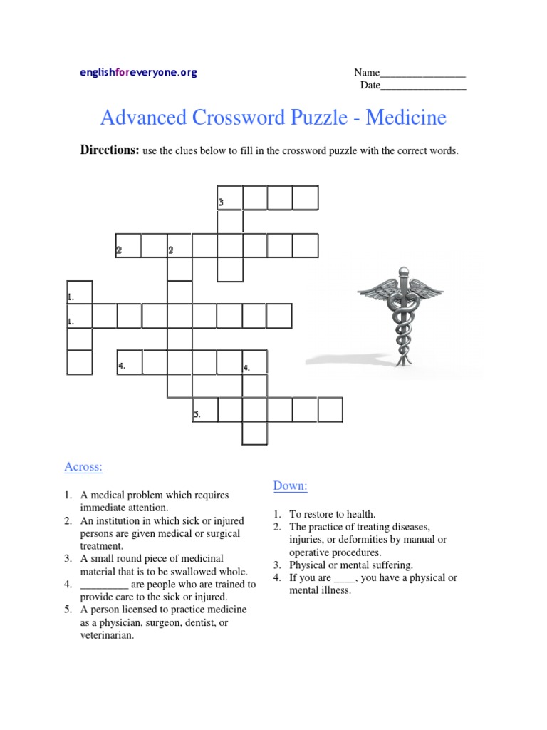 Beginning Crossword Puzzle - Colors | PDF