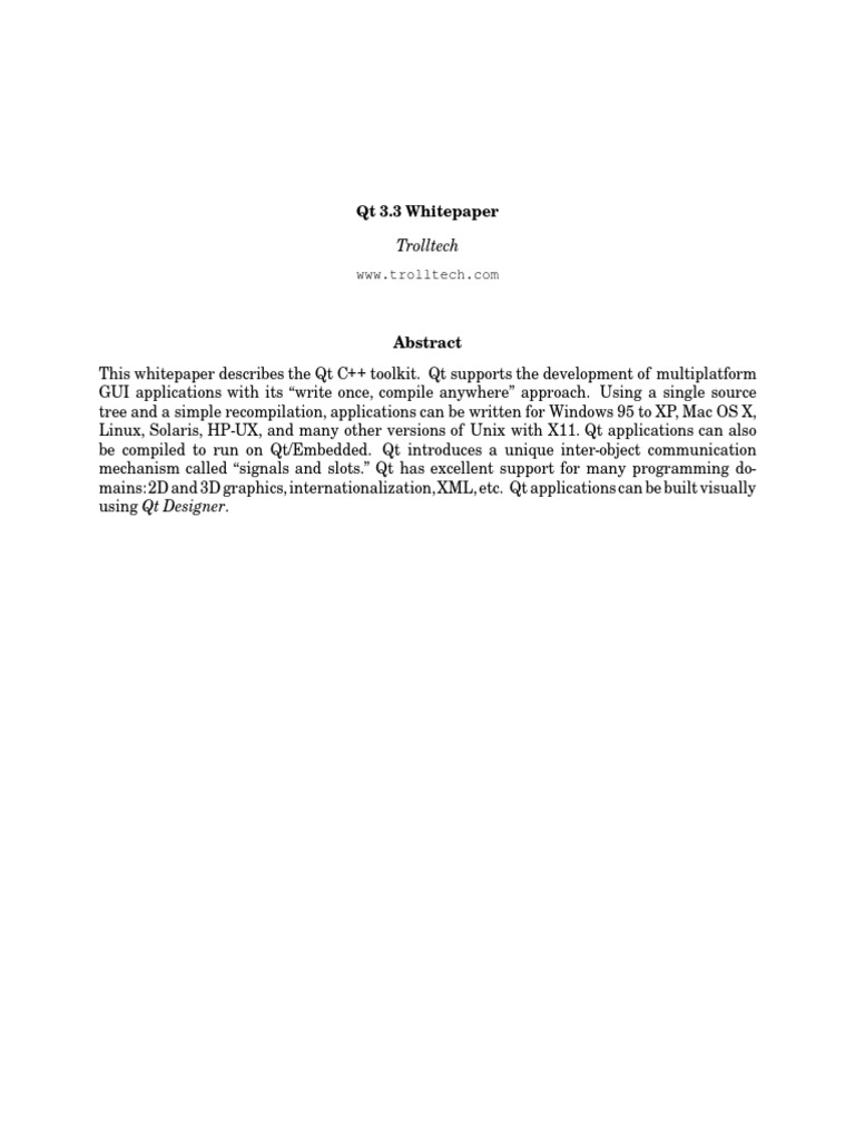 Advanced Qt Programming Pdf Button Computing Dialog Box
