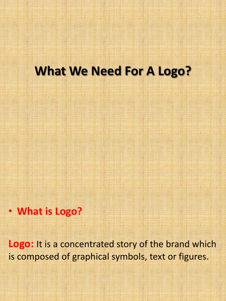 What We Need For A Logo? | PDF | Career & Growth | Business