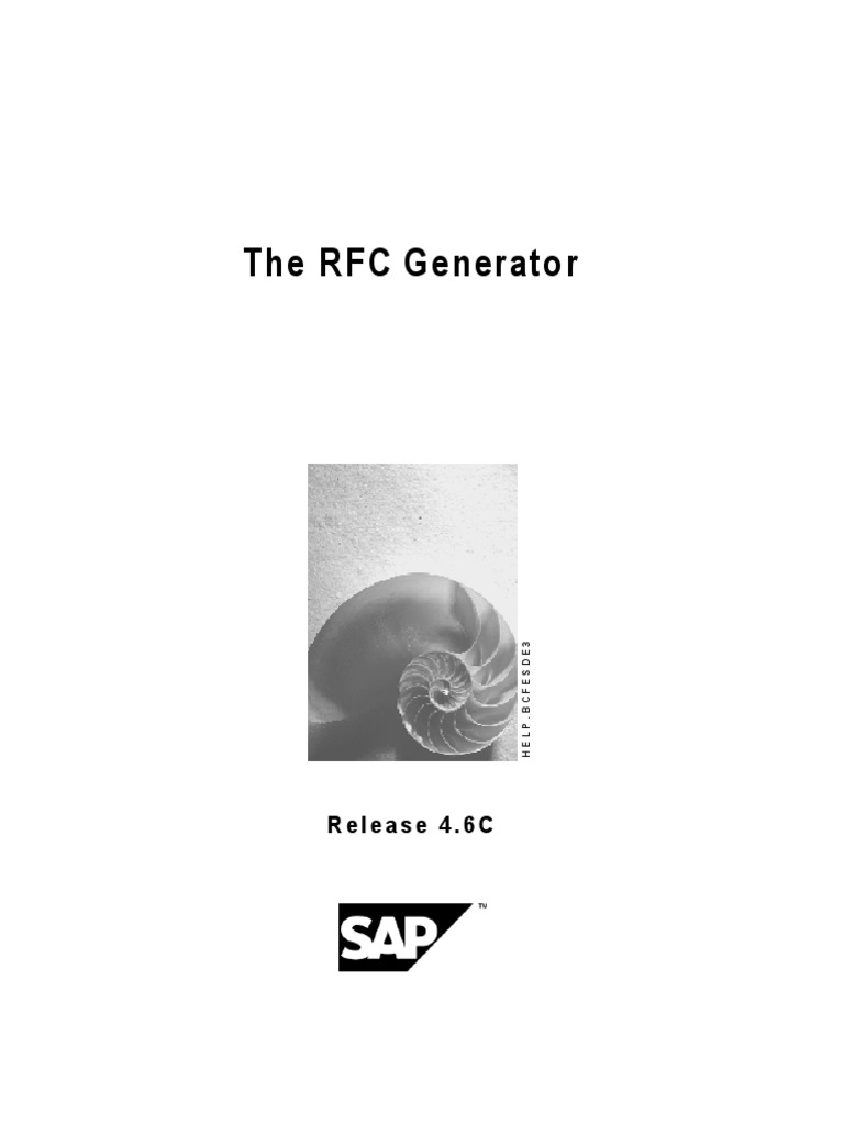 The RFC Generator | PDF | Parameter (Computer Programming) | C (Programming Language)