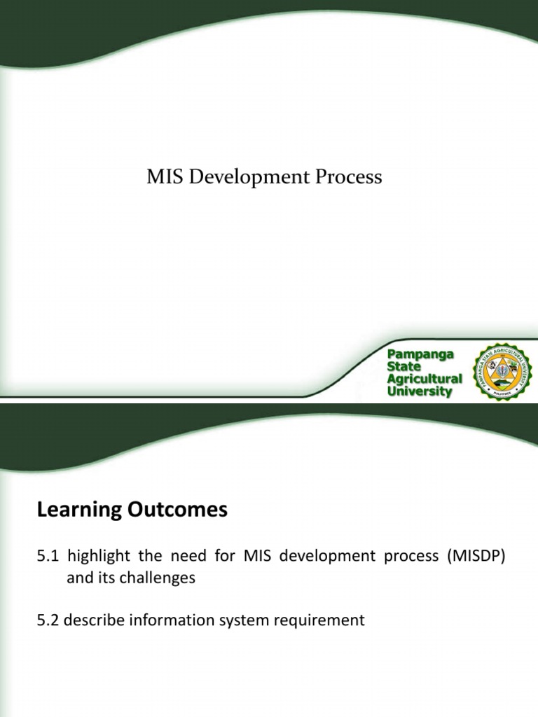 05 MIS Development Process | PDF | Systems Science | Information Technology