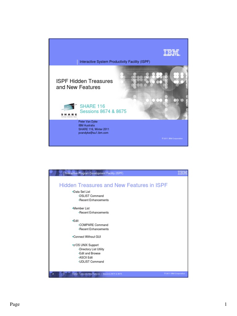 s8674 - IsPF Hidden Treasures | PDF | Command Line Interface | Computer File