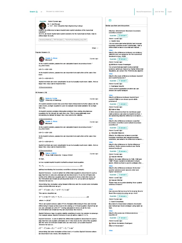 What Is The Difference Between Implicit and Explicit Solutions of The ...