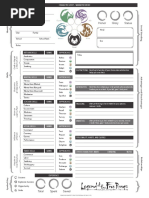 L5R Cheat Sheet | PDF | Samurai | Armour
