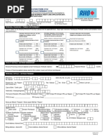 RHB Bank Credit Card Application Form | PDF | Credit Card | Credit Bureau