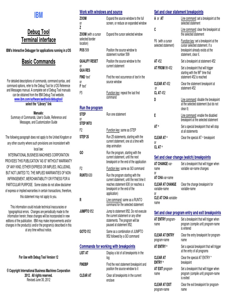 DTCN Reference Card | PDF | Library (Computing) | Computer Program