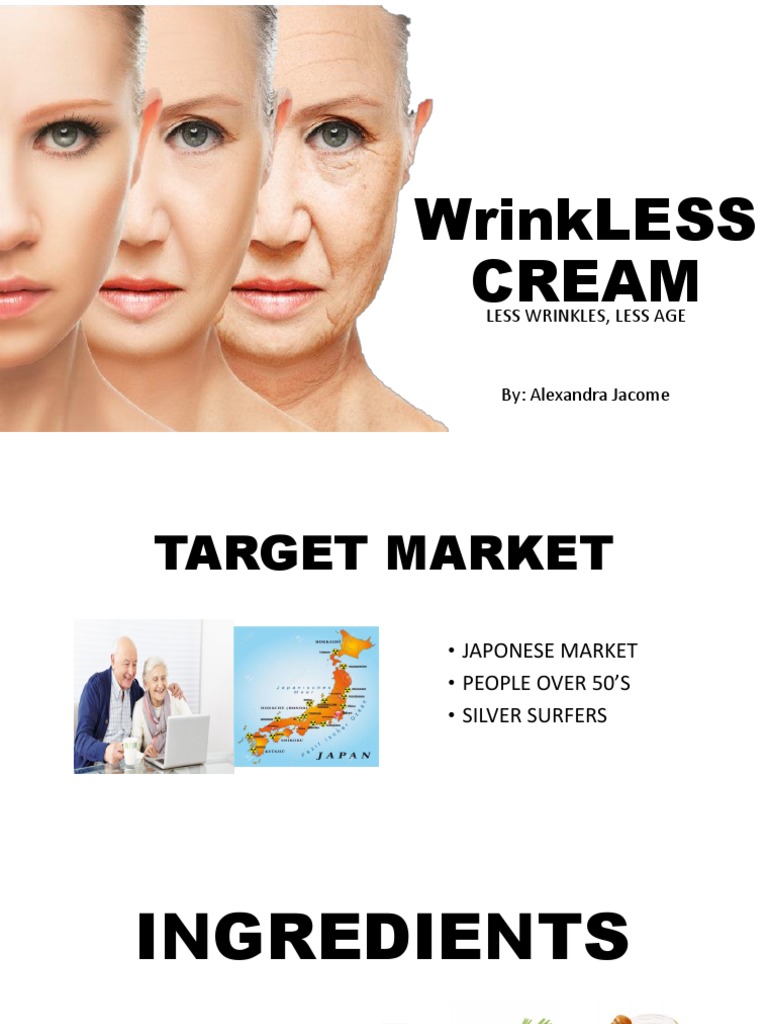 Wrinkless Cream: Less Wrinkles, Less Age | PDF