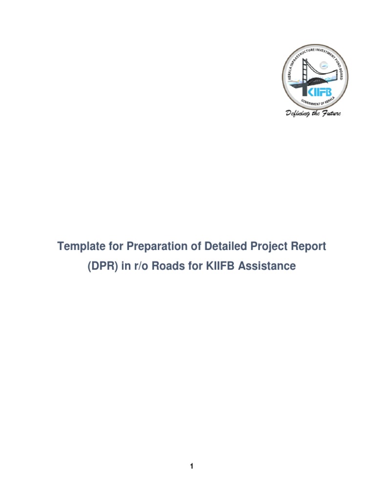 Roads D PR Template | Download Free PDF | Road | Feasibility Study