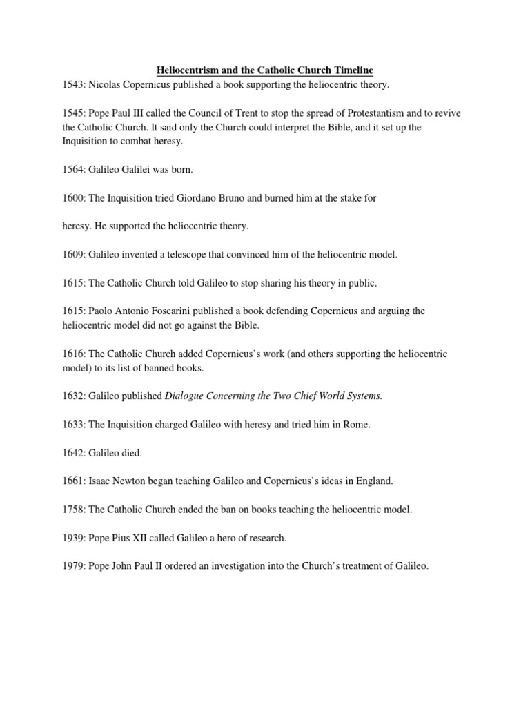 Galileo Primary Source | PDF | Galileo Galilei | Heliocentrism