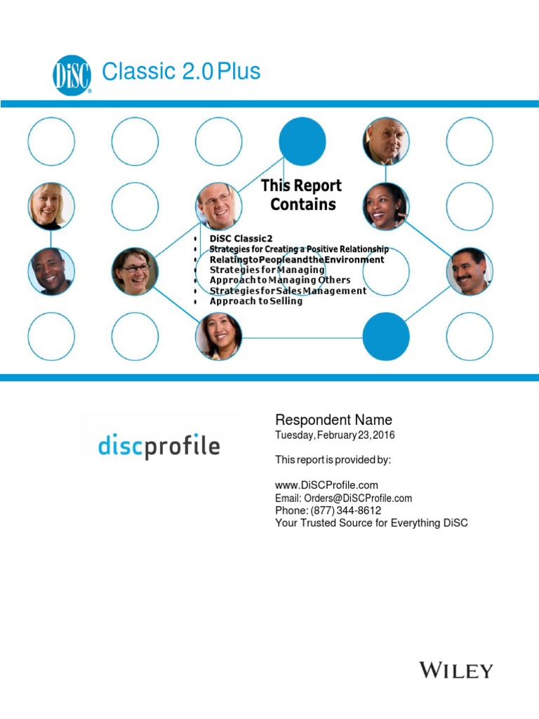 Classic 2.0 Plus: Respondent Name | PDF | Goal | Free Will