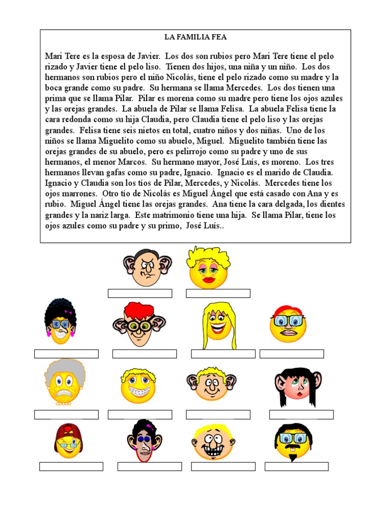 La Familia Fea Reading | PDF