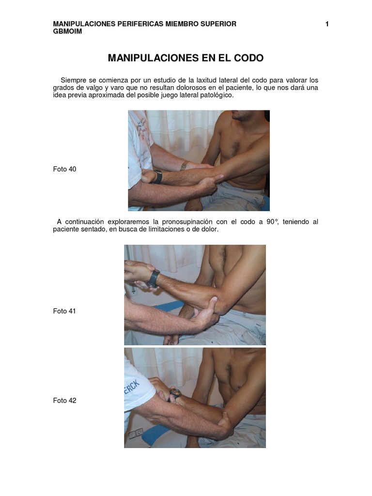 11 Perifericas Gbmoim Codo | PDF | Mano | Codo
