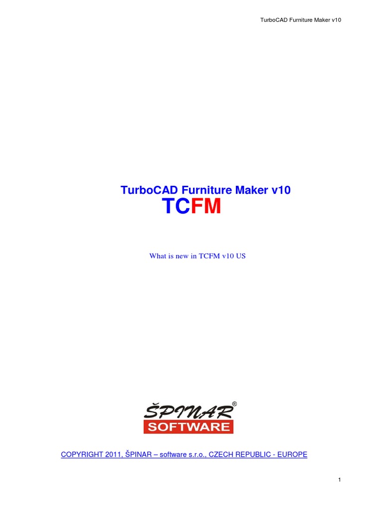 TCFM Manual | PDF | Computing | Software