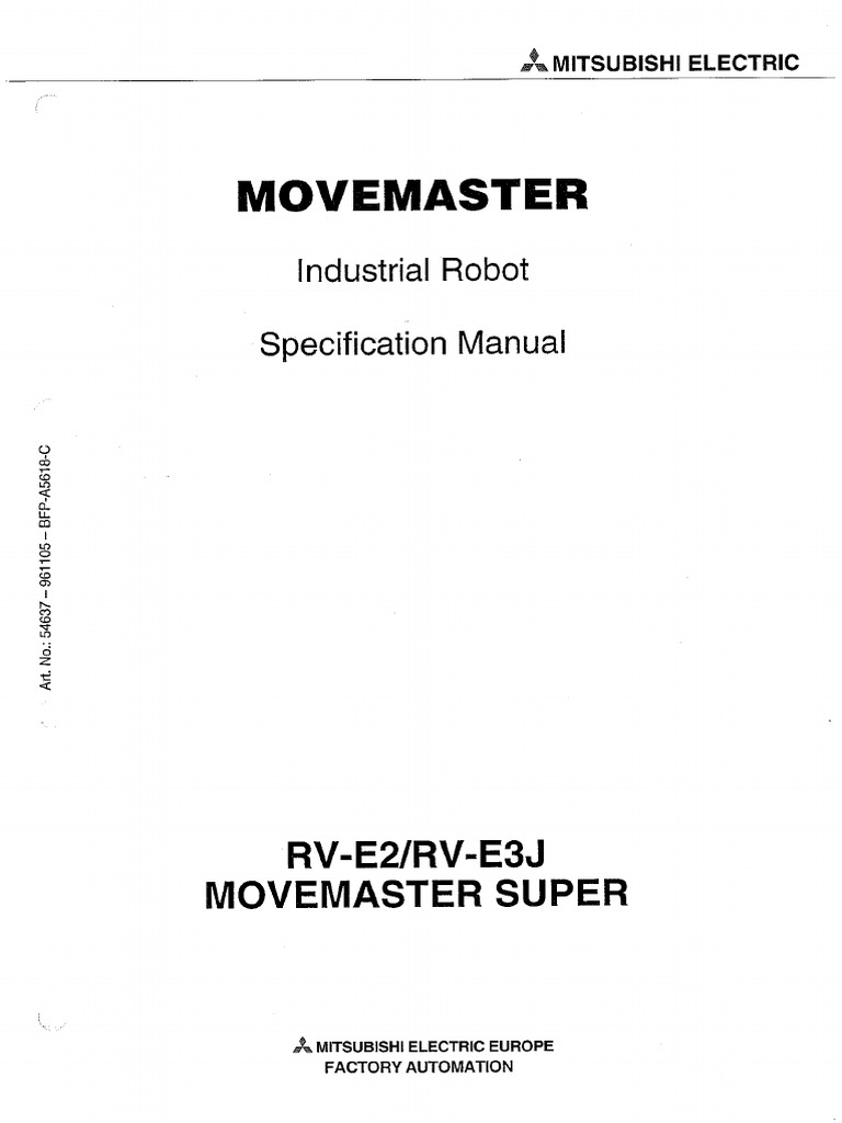 RV-E2 Especifications Manual PDF | PDF