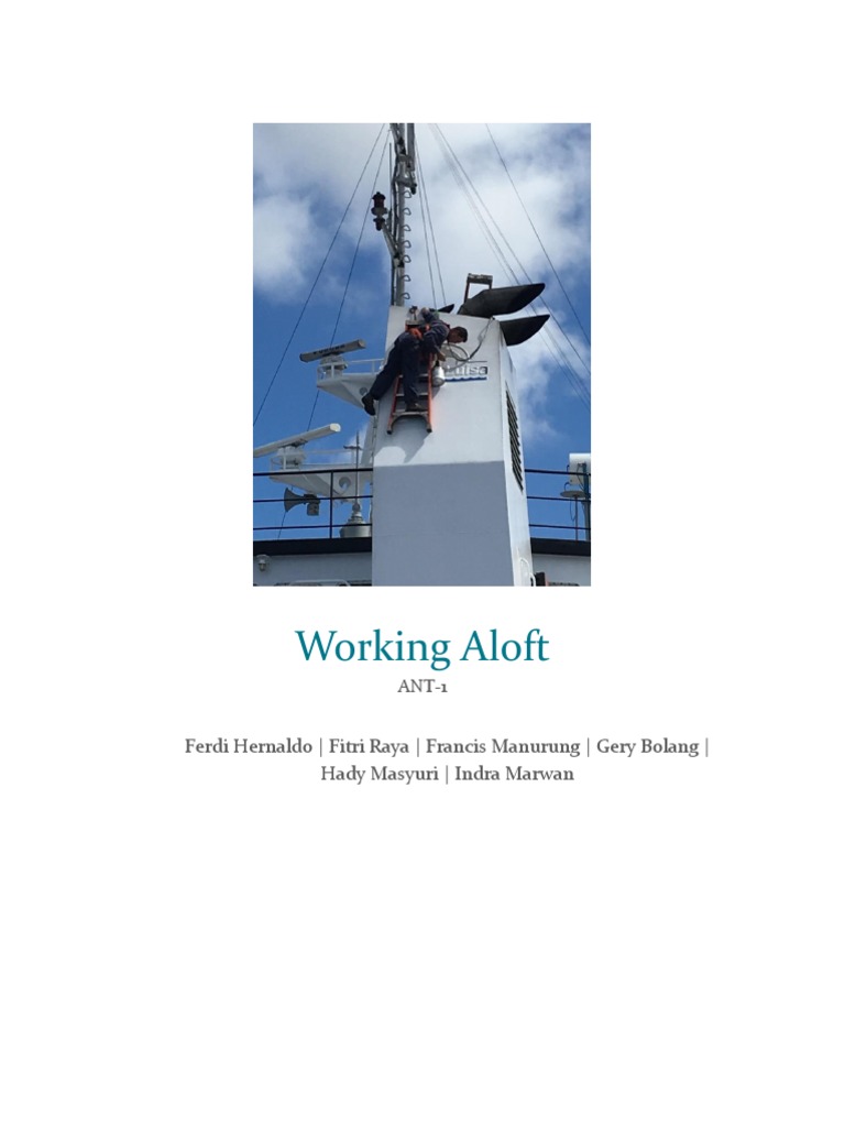 Working Aloft | PDF | Safety