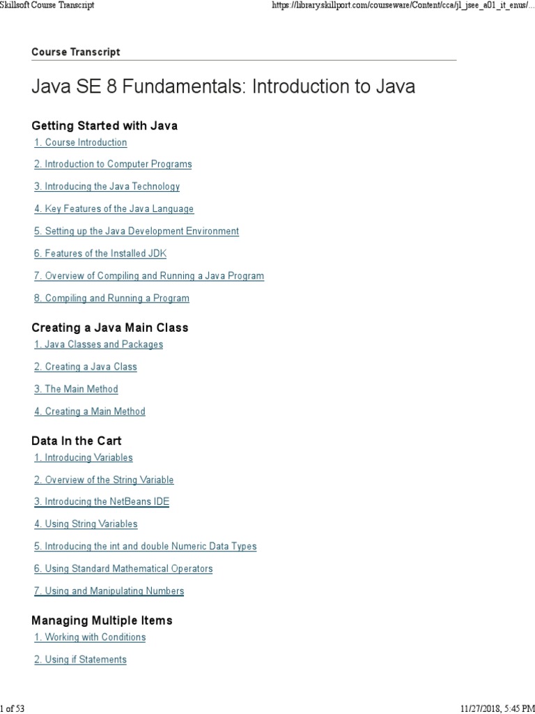 Java Intro | PDF | Java Virtual Machine | Java (Software Platform)