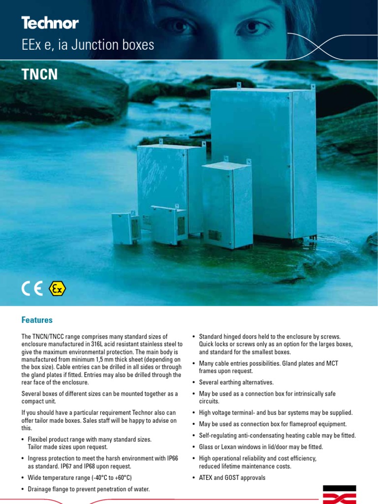 Technor TNCN Junctionbox | PDF | Electricity | Electrical Engineering