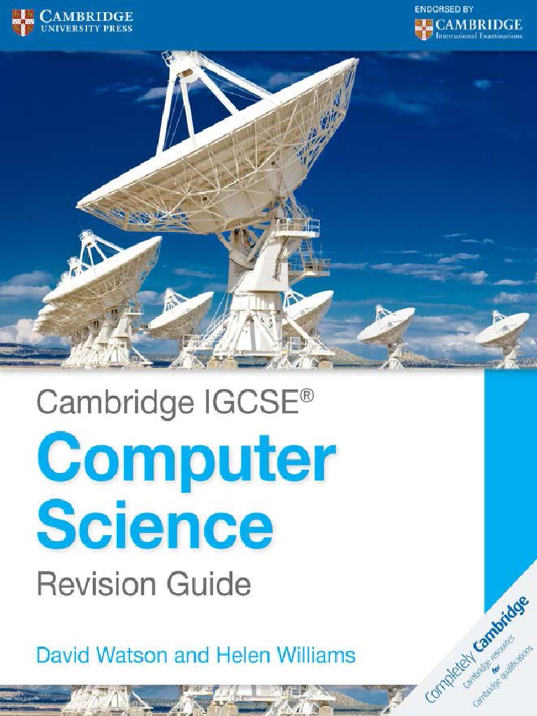 Cambridge Igcse Computer Science Revision Guide Public | Download Free ...