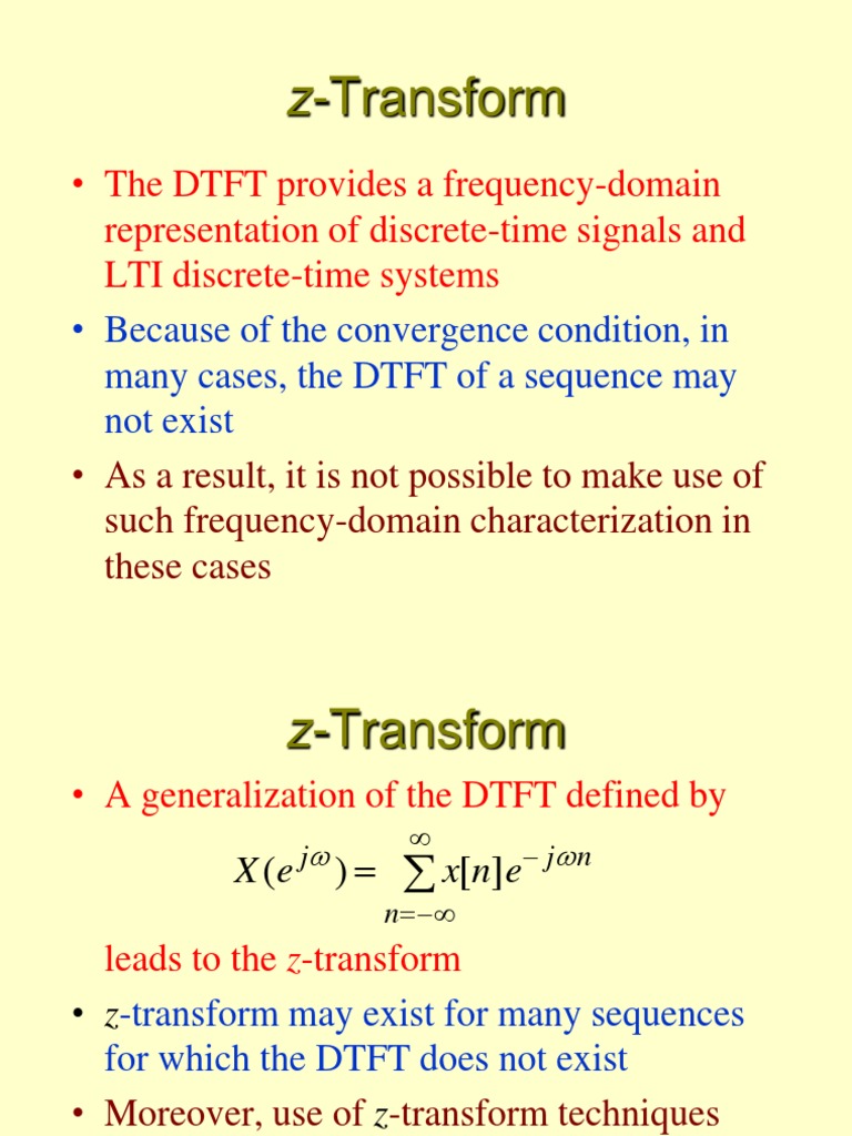 8 Z Transforms | PDF | Algorithms | Mathematical Concepts