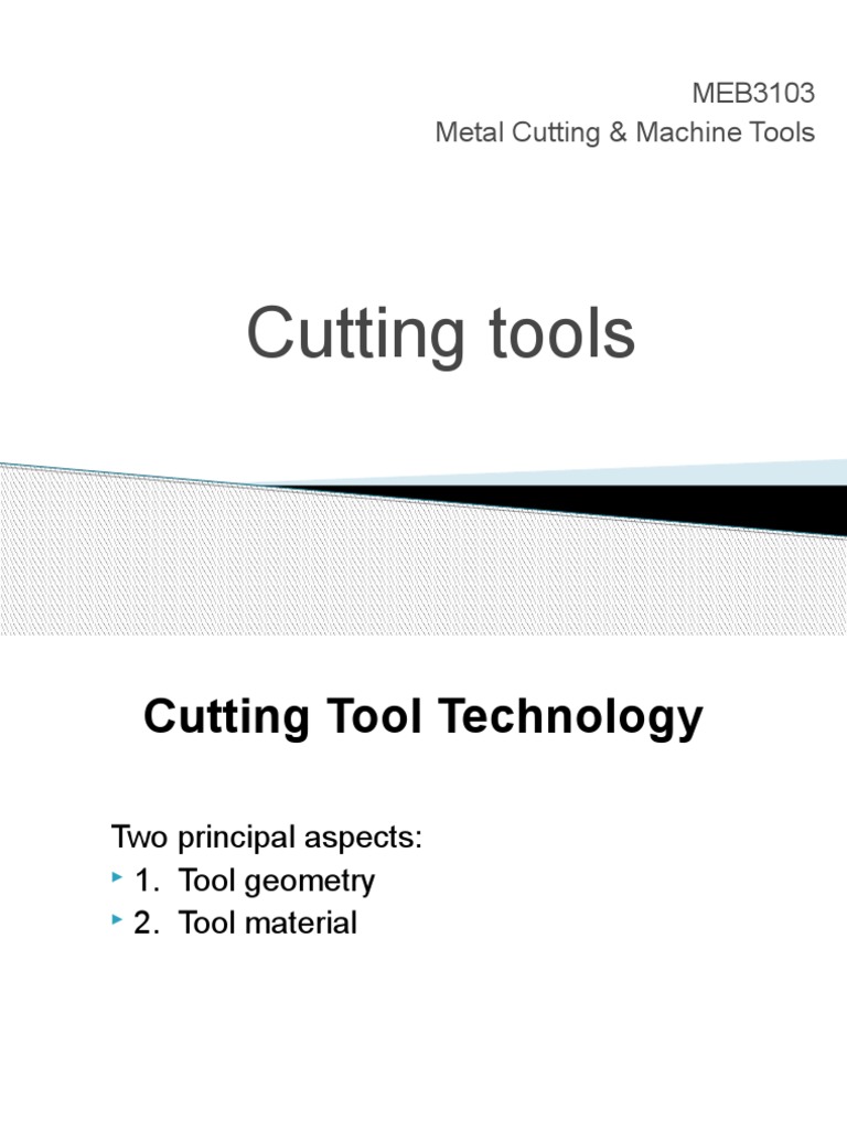MEB3103 Metal Cutting & Machine Tools | PDF | Chemical Vapor Deposition ...