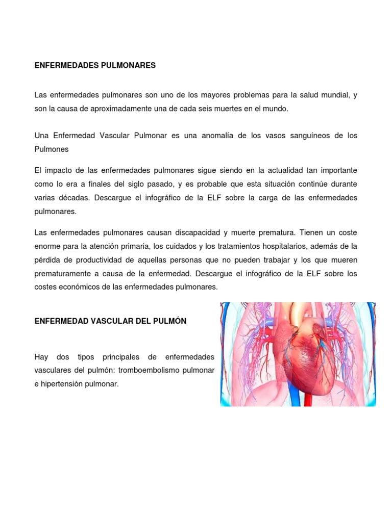 Tromboembolismo Pulmonar: Diagnóstico y Tratamiento | PDF | Coagulación ...