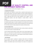 Export Inspection Council Overview | PDF | Foods | Evaluation