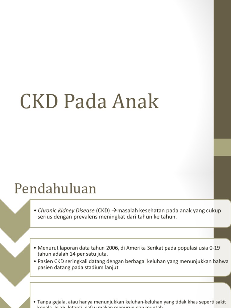 CKD Pada Anak | PDF