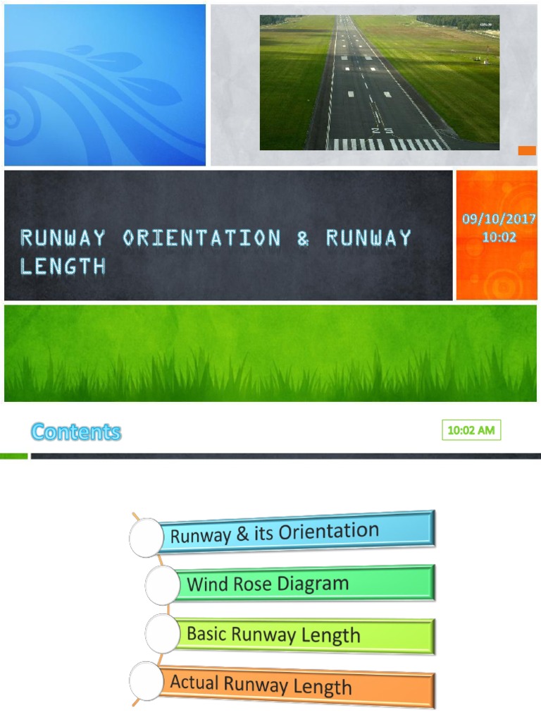 Airport Engineering - 2 - Runway Length and Its Orientation | PDF ...