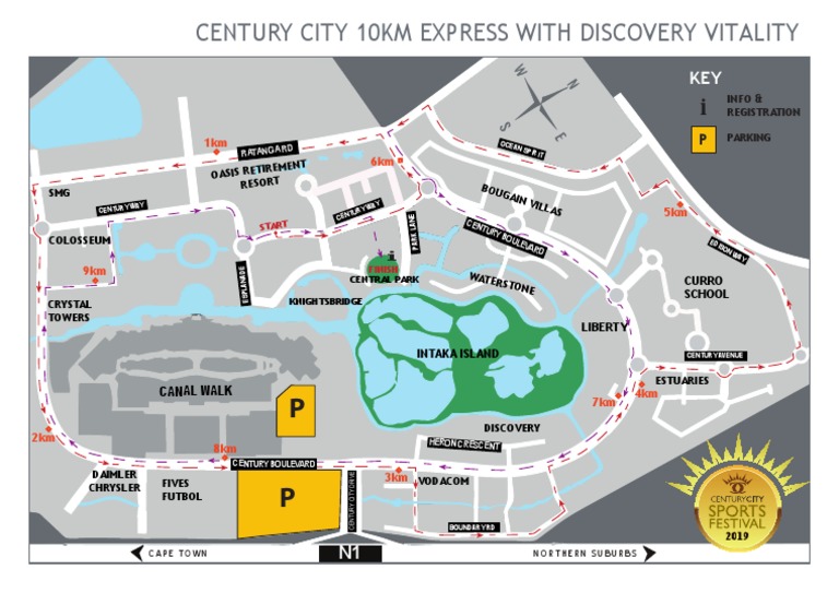 10KM Map 2019 | PDF