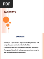 Types of Taxiways Explained | PDF