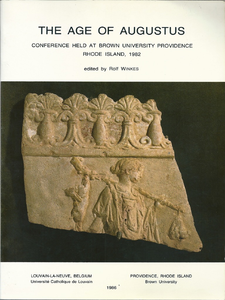 WINKES - The Age of Augustus PDF | PDF