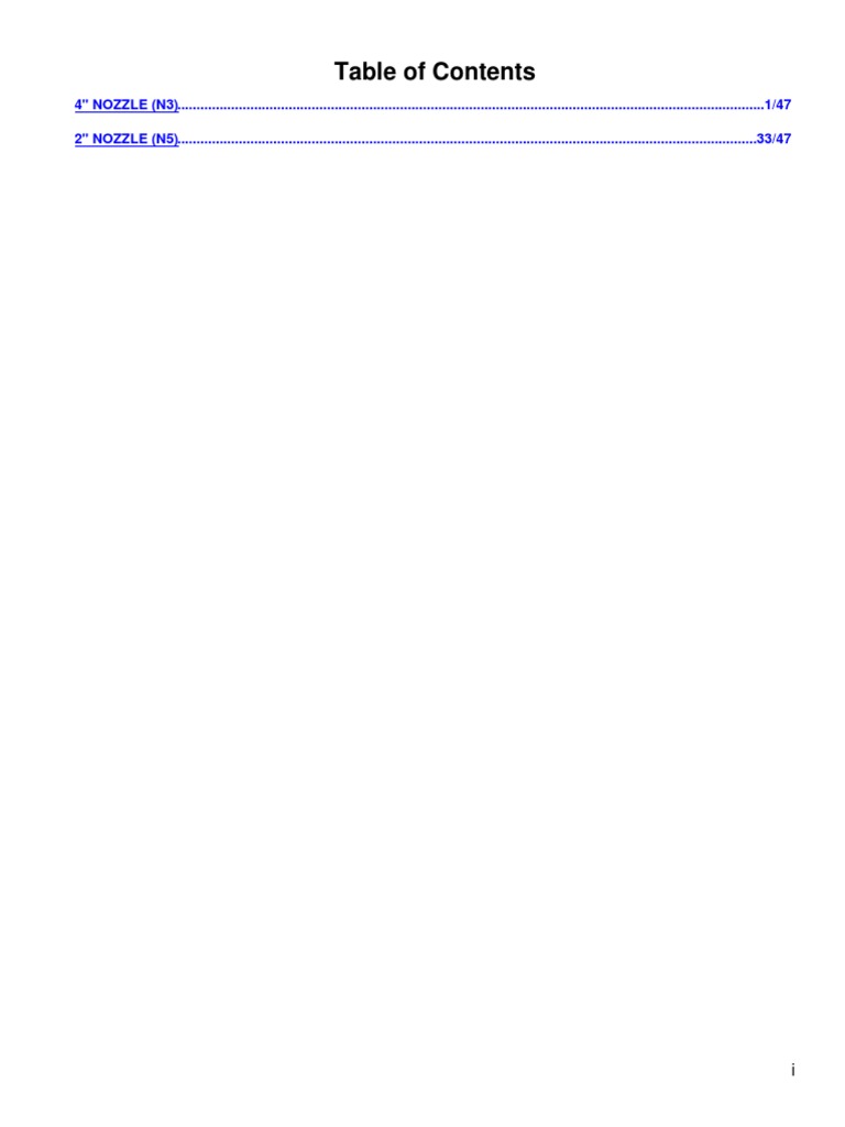 Nozzle N5 and N3 | PDF | Physics | Mechanical Engineering