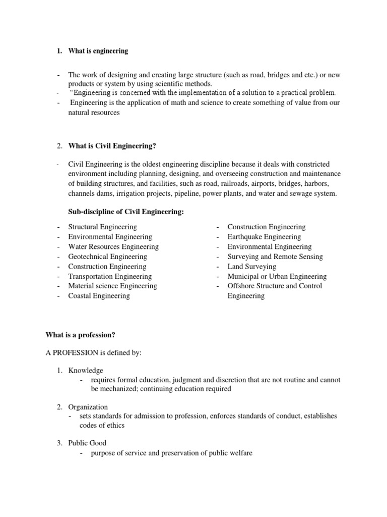 Understanding Civil Engineering Basics | PDF | Engineering | Civil ...